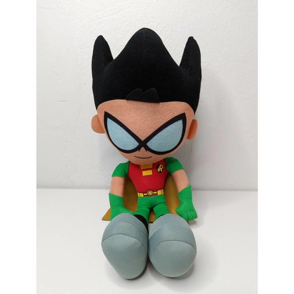 Mattel | Toys | Teen Titans Go Robin Plush Toy Stuffed Animal Doll ...